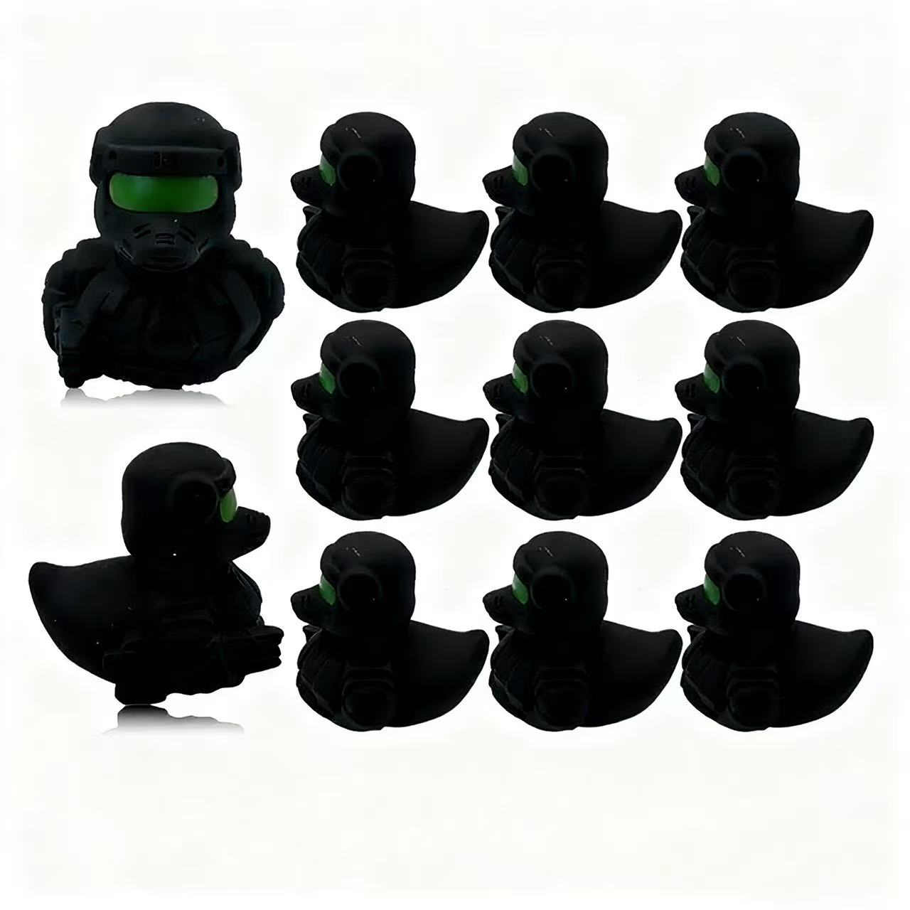 Black Mechanical Warrior Rubber Duck - The most charming bath toy ...